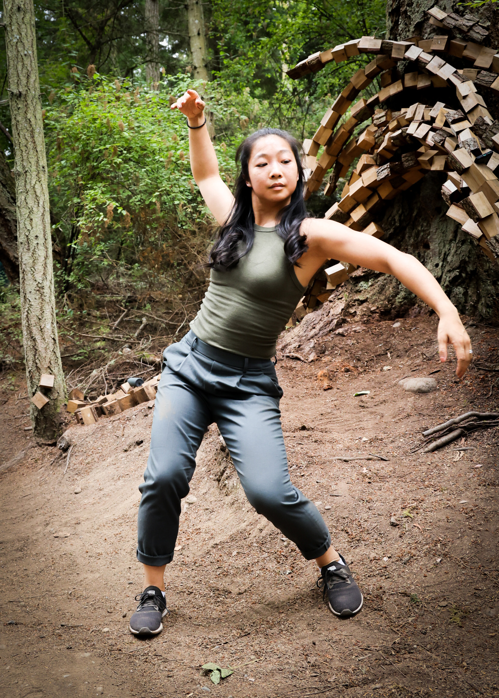 Sculpted dance returns to Price Sculpture Forest - Whidbey Weekly